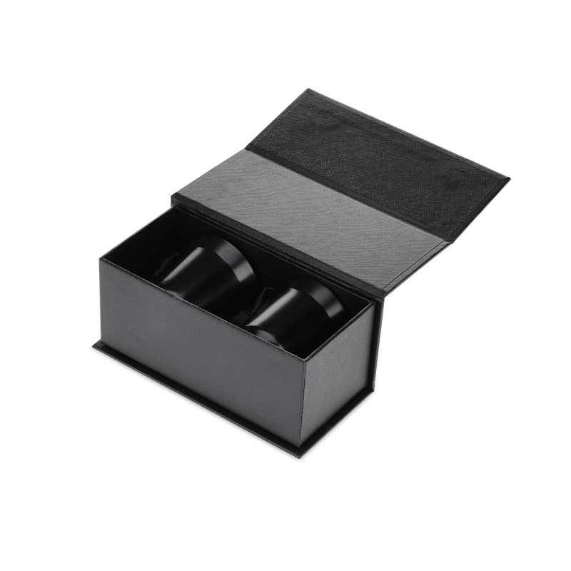 GAHWA - Hans Larsen Gift Set of 2 Premium Arabic Coffee Cups - Black ...